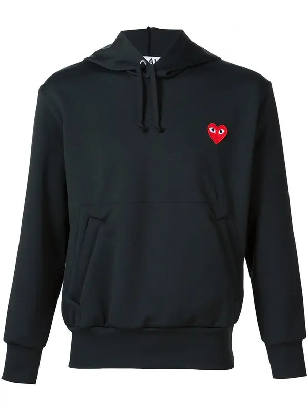 Play Comme Des Garcon Cotton Zip Hoodie