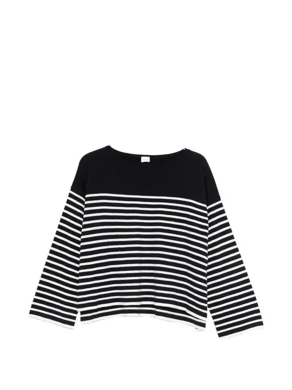 CT PLAGE Striped Cotton Sweater