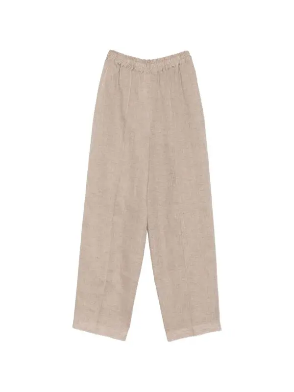 Fabiana Filippi Linen Trousers - Grey