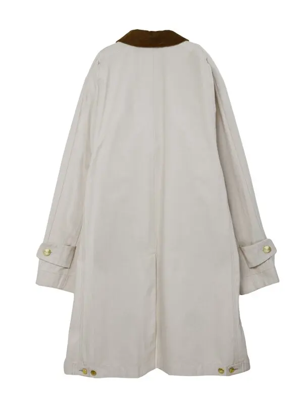 SACAI X CARHARTT WIP Trench Coat With Logo Detailing