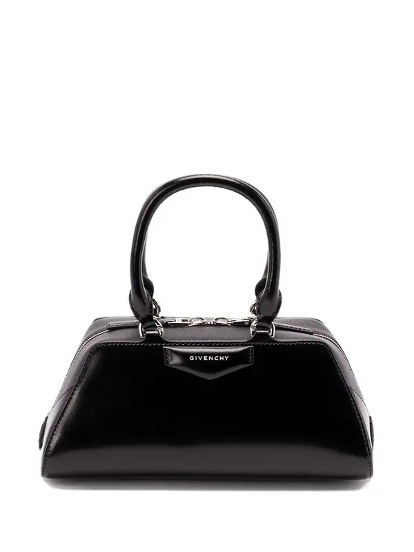 Givenchy Antigona Ew Mini Leather Handbag - Black