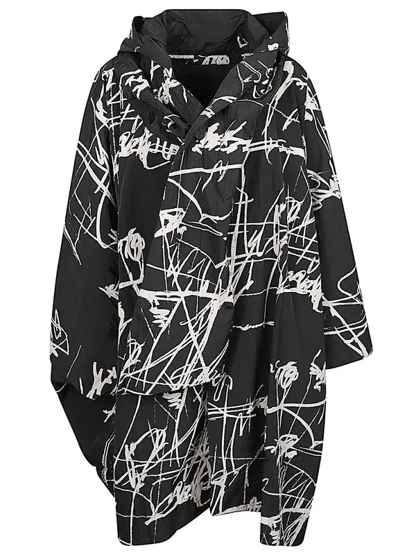 MOYURU Printed Blouson Jacket