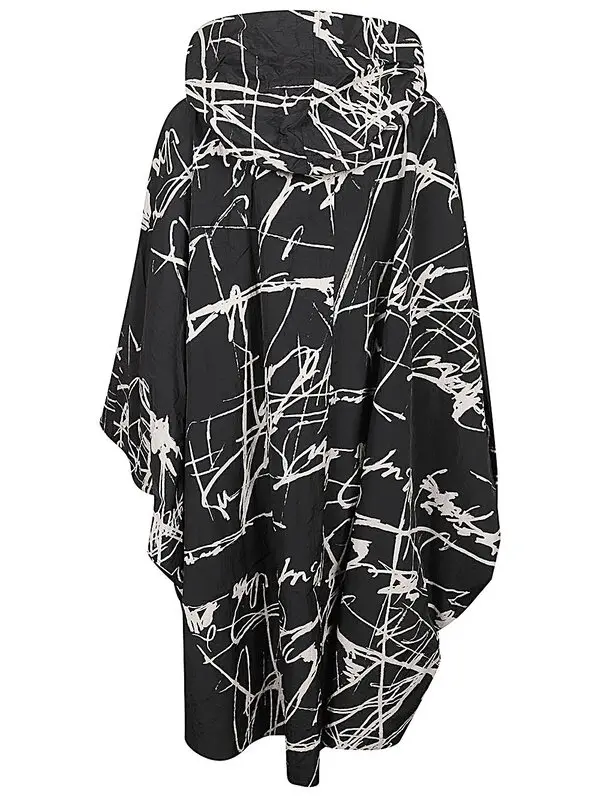 MOYURU Printed Blouson Jacket