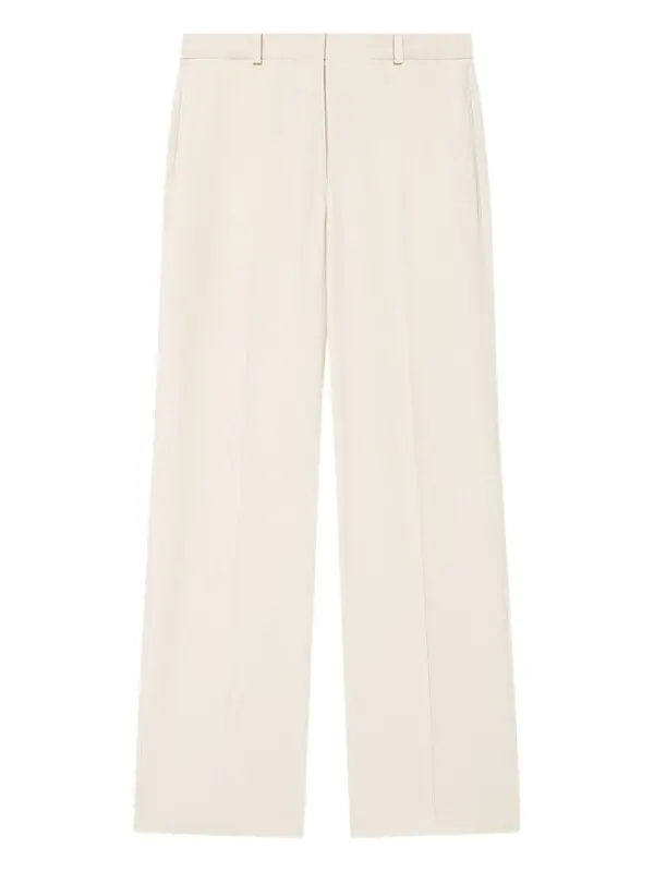 Isabel Marant Étoile Noanda Silk Blend Trousers - Beige
