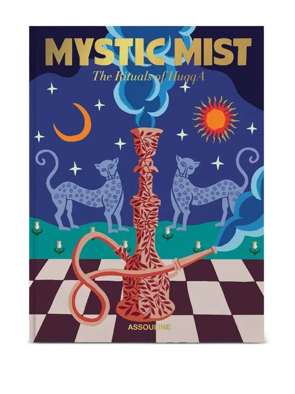 Assouline Mystic Mist, The Rituals Of Huqqa Book - Blue