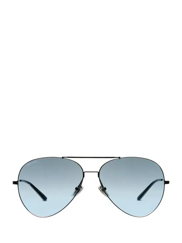 Gucci Pilot Sunglasses - Black