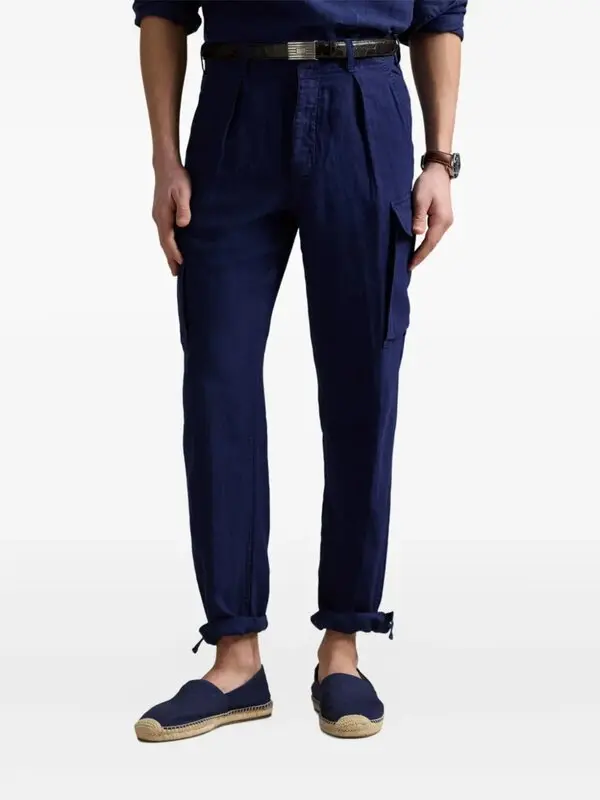 Polo Ralph Lauren Navy Cargo Trousers