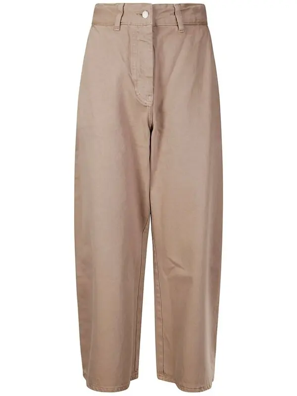Studio Nicholson Chalco Cropped Jeans - Brown