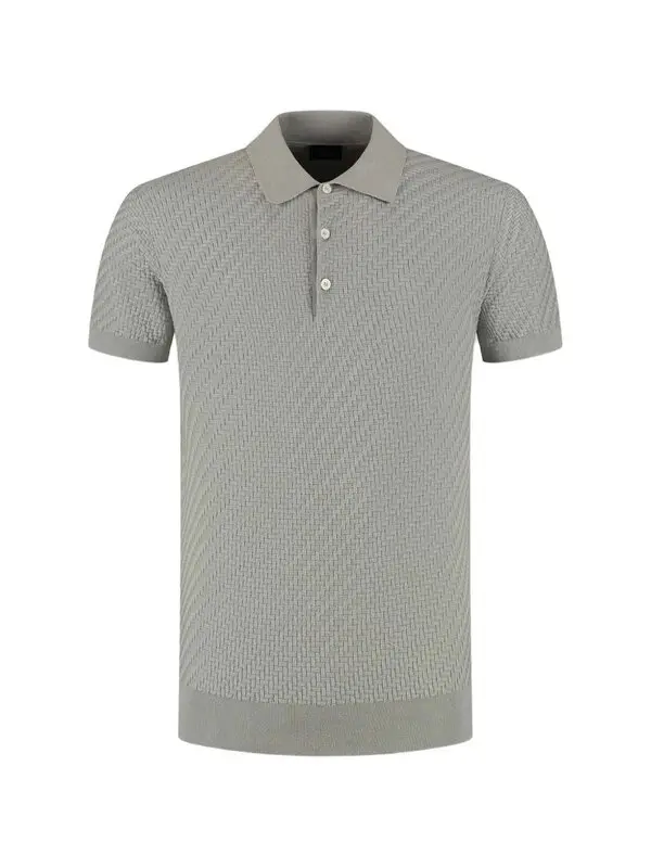 Brioni Cotton And Cashmere Polo Shirt