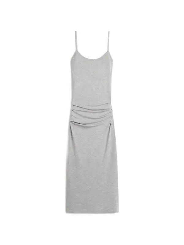 TOTEME Draped Slip Dress - Grey