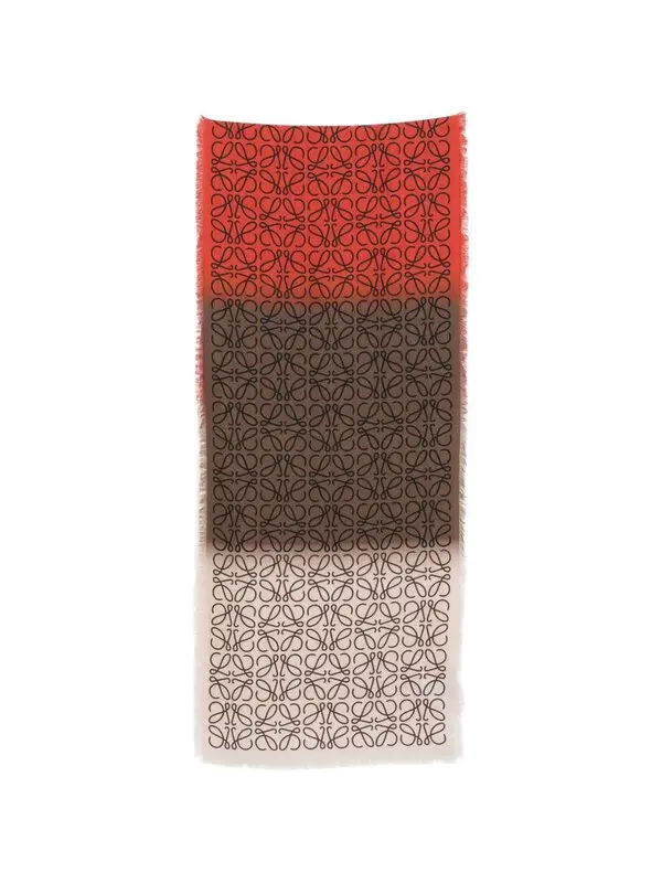 Loewe Anagram Wool Scarf