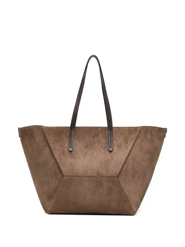 Brunello Cucinelli Leather Tote Bag