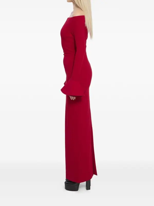 Solace London Anica Maxi Dress - Red