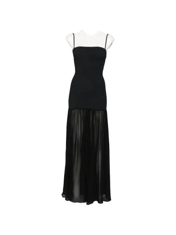 Hunza G Beach Robe Maxi Dress - Black