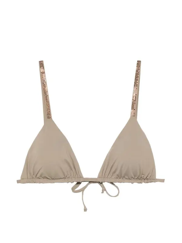 FISICO Embellished Bikini Top - Green