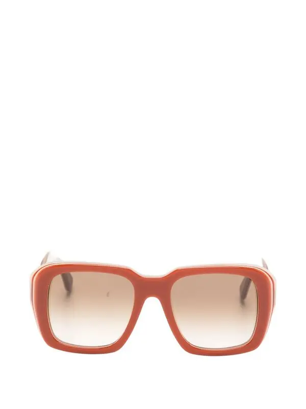 Loewe Square Sunglasses - Red