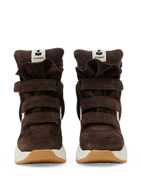Isabel Marant Étoile Balskee High Top Sneakers - Brown