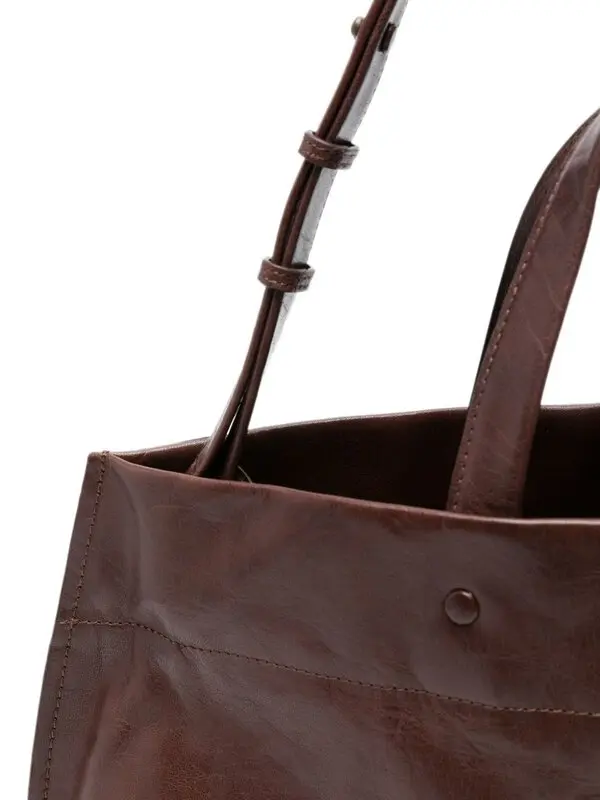 LIHANN GEORGE Elli Leather Tote Bag
