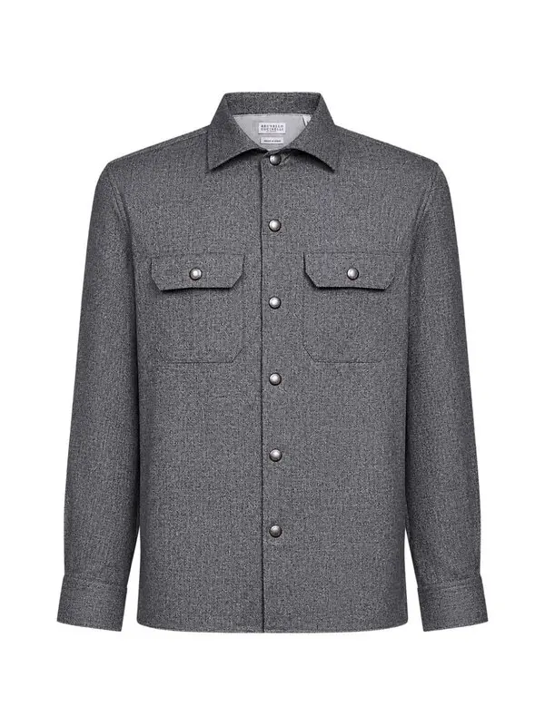 Brunello Cucinelli Wool Shirt