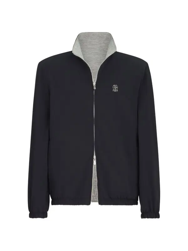 Brunello Cucinelli Water-resistant Blouson Jacket - Blue