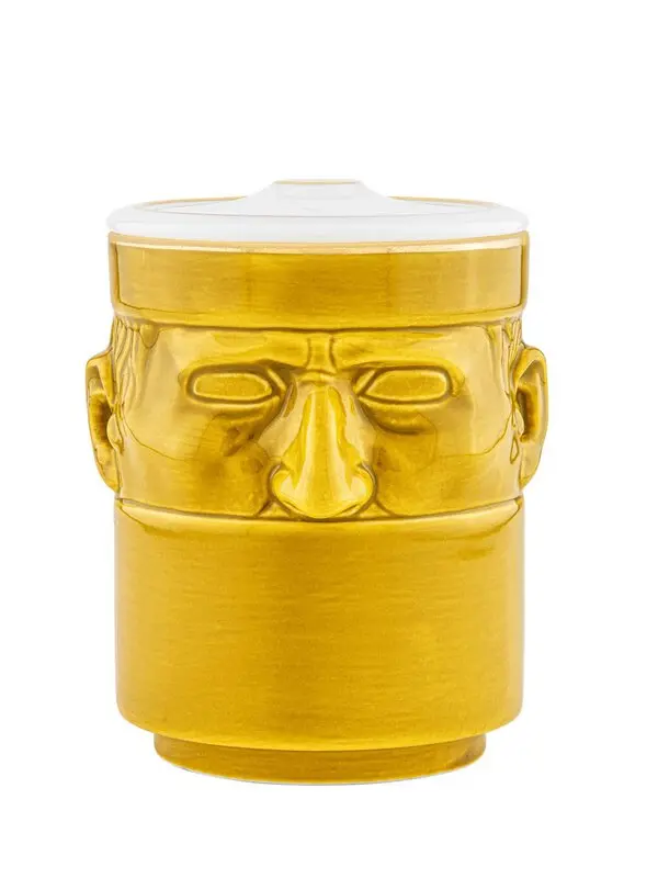 GINORI 1735 Lcdc Il Seguace Candle Holder - Yellow