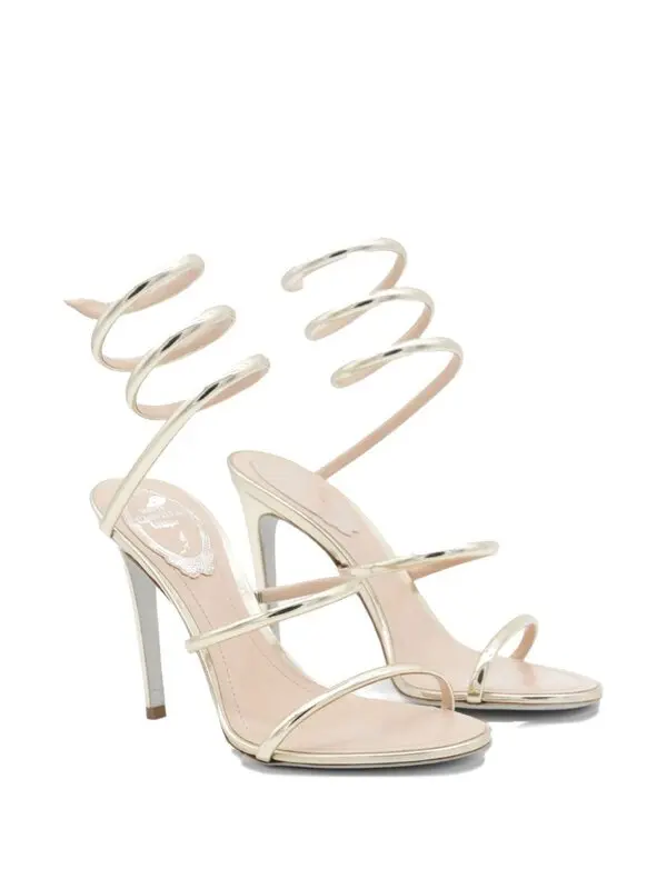 Rene Caovilla Cleo Spiral Heeled Sandals