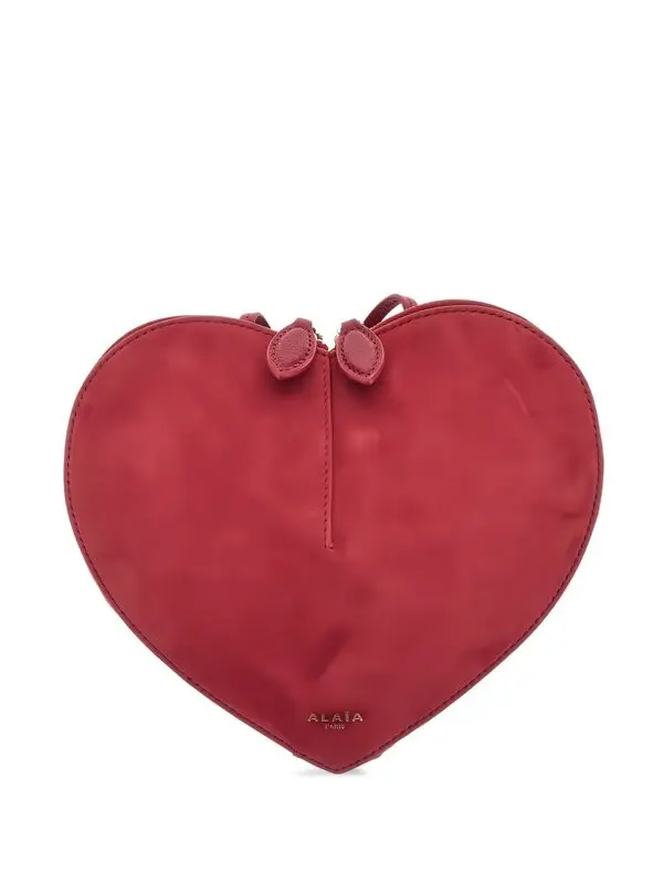 Alaïa Le Coeur Heart Bag - Red