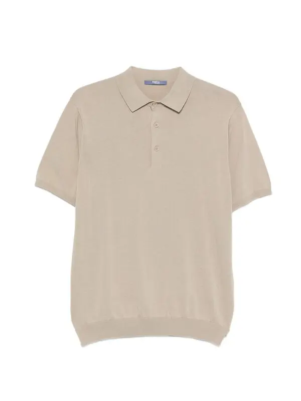 PEOPLE OF SHIBUYA Nito Polo Shirt - Beige