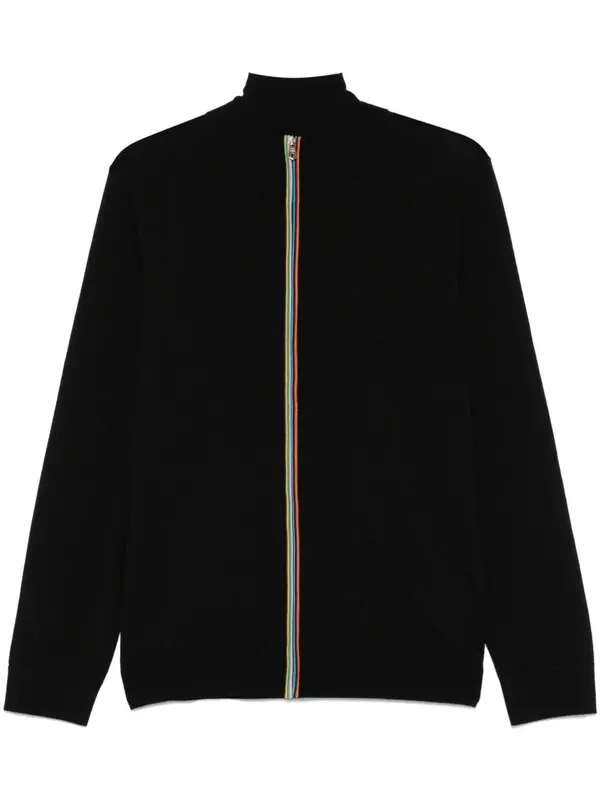 Paul Smith Wool Zip Cardigan