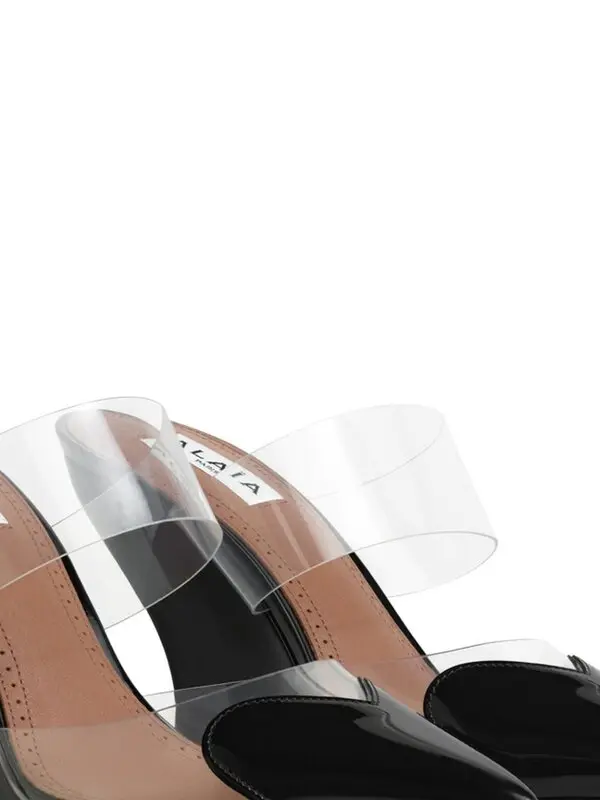 Alaïa Le Coeur Wedge Mules