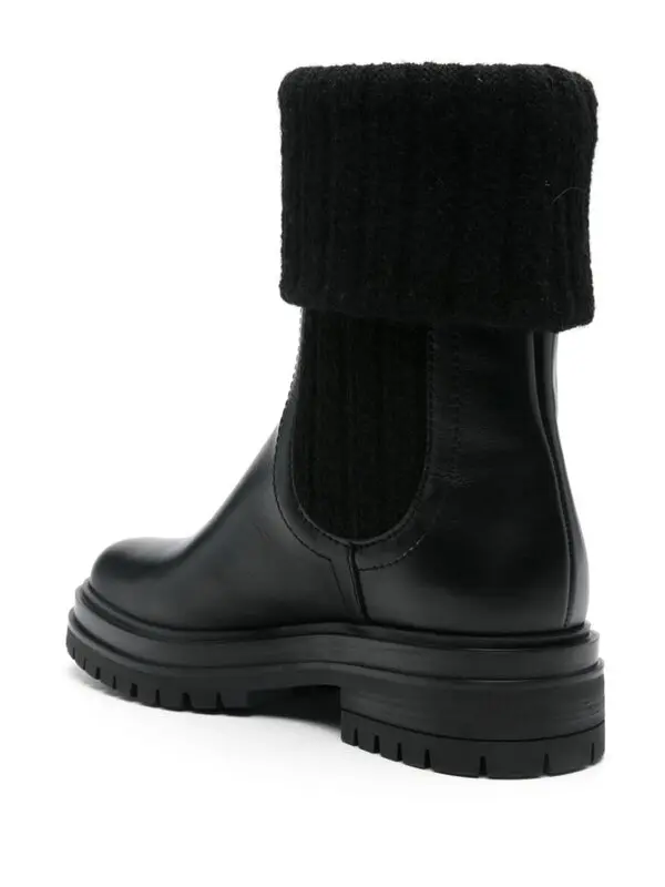 GIANVITO ROSSI Leather Chelsea Boots
