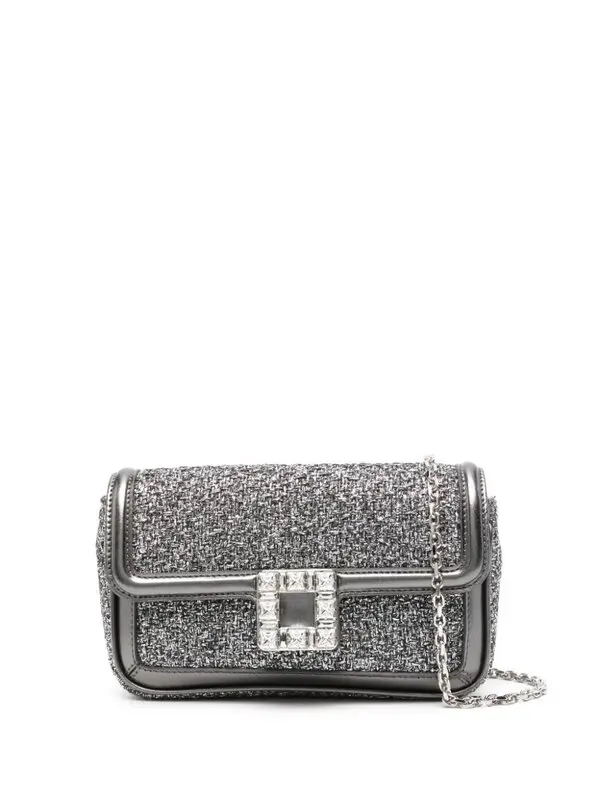 ROGER VIVIER Viv Jeu De Fille Clutch - Grey