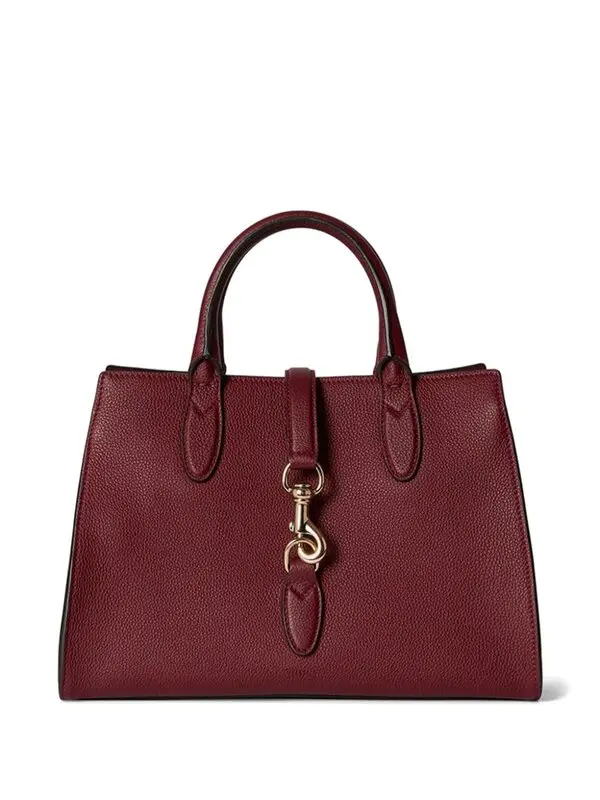 Gucci Jackie Medium Leather Handbag - Red
