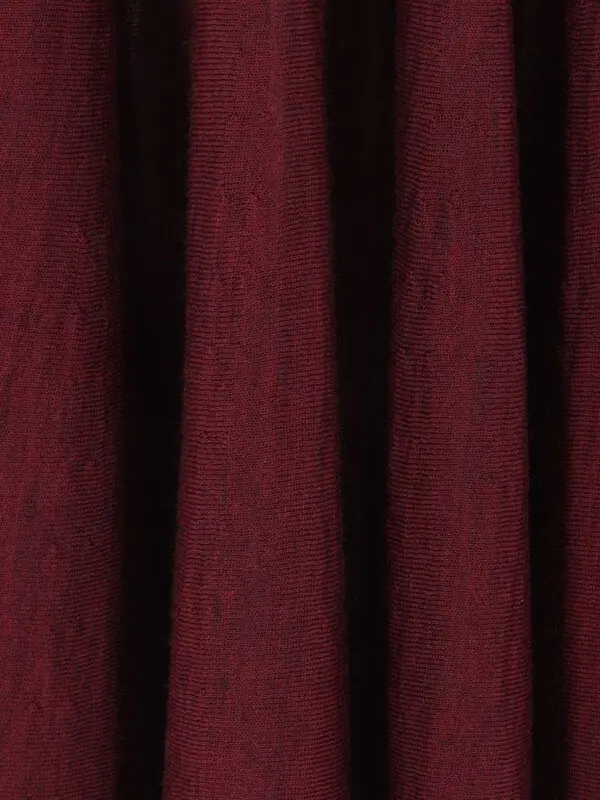 Alaïa Knitted Wool Skater Dress
