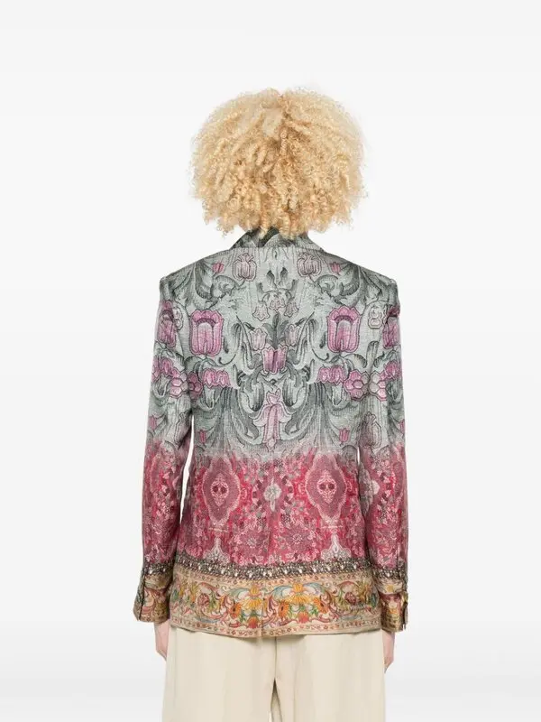 PIERRE-LOUIS MASCIA Silk Single-breasted Jacket