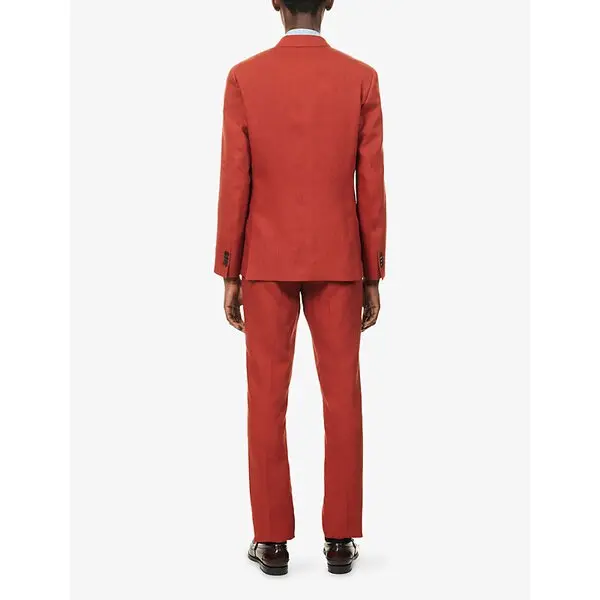 Paul Smith Single-breasted Notch-lapel Linen Suit