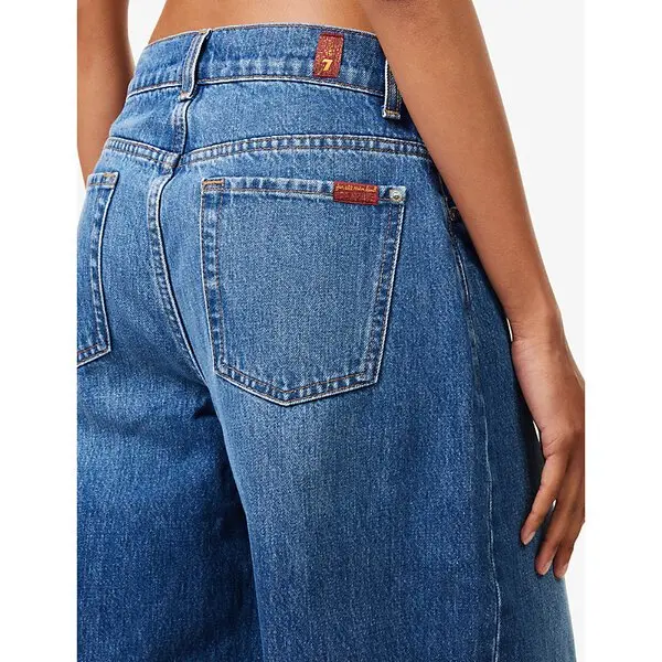 7 For All Mankind Bonnie Barrel-leg Jeans