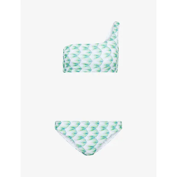 Missoni One-shoulder Bikini Set - Multi