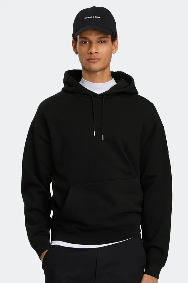 Canada Goose Rove Hoodie Tonal Disc - Black