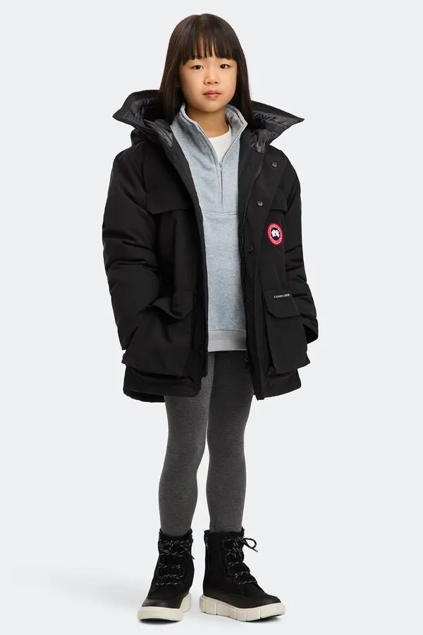 Canada Goose Youth Expedition Parka - Black