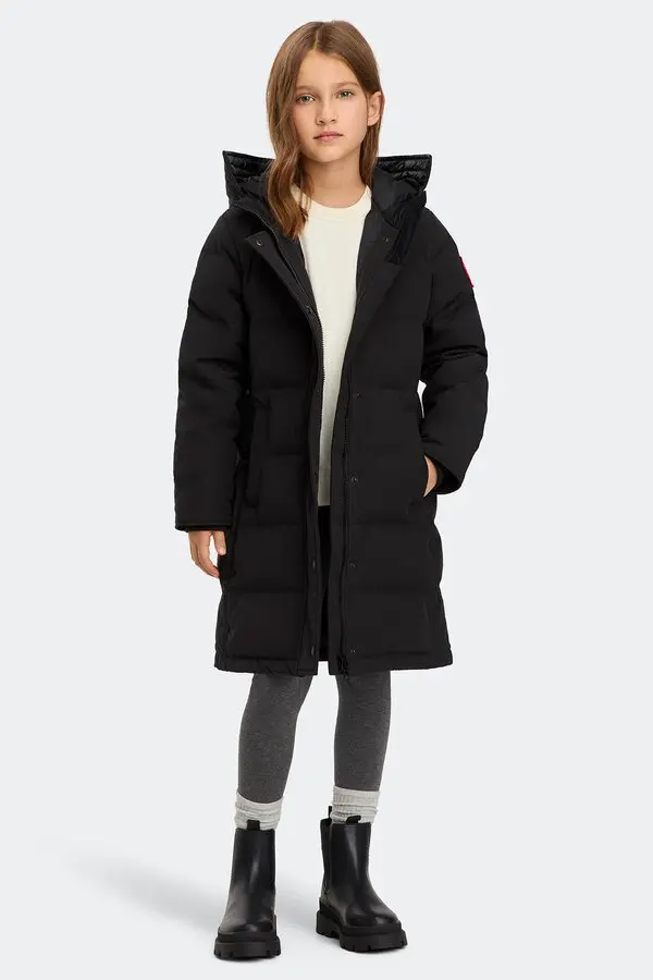 Canada Goose Youth Juniper Parka - Black