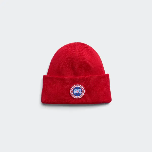 Canada Goose Youth Arctic Toque Beanie - Red