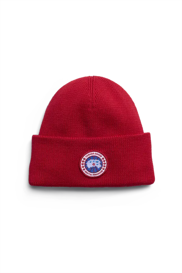 Canada Goose Youth Arctic Toque Beanie - Red