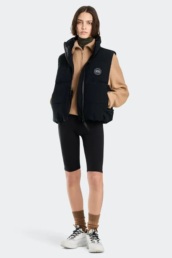 Canada Goose Grandview Cropped Vest - Black
