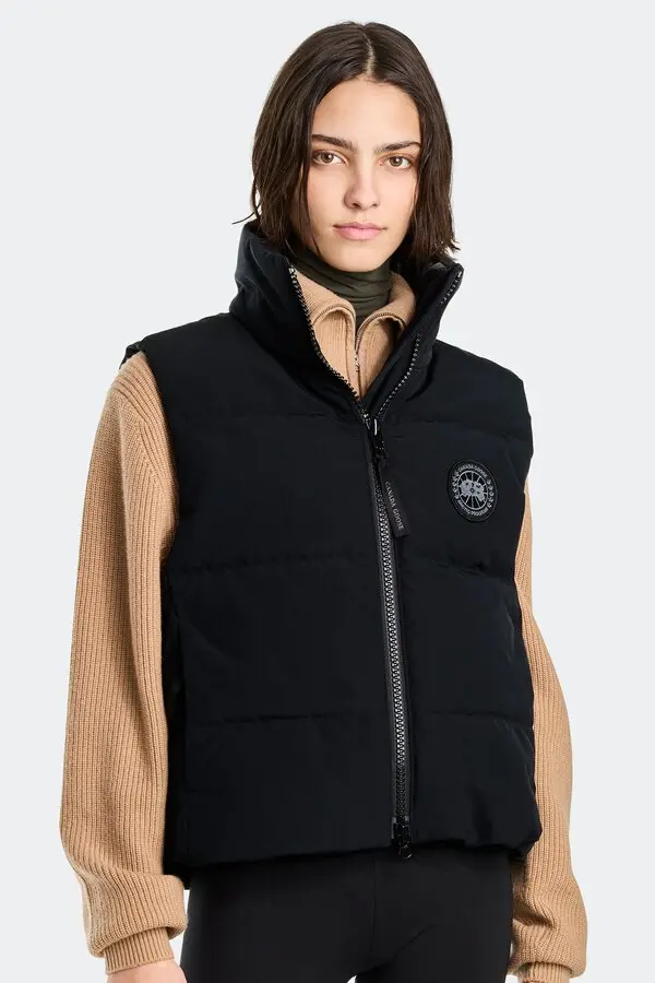 Canada Goose Grandview Cropped Vest - Black