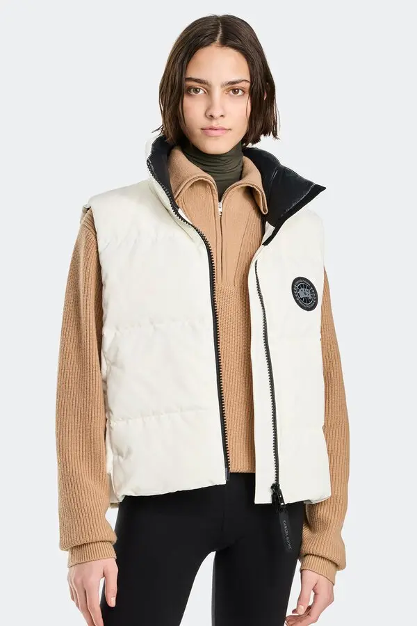 Canada Goose Grandview Cropped Vest - Nrth Star Wh