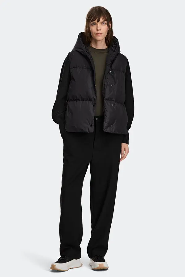 Canada Goose Hybridge Astoria Knit Hoodie - Black