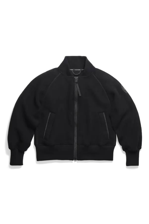 Canada Goose Sierra Fleece Bomber Jacket - Black