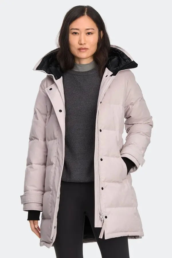 Canada Goose Shelburne Parka With Tonal Disc - Lucent Rose