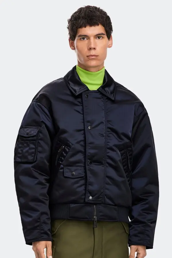 Canada Goose Seguin Aviator Bomber Jacket - Atlantic Nvy